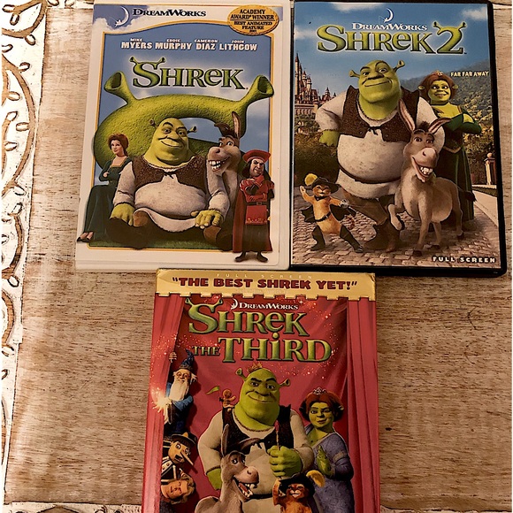 Media | Shrek Trilogy | Poshmark